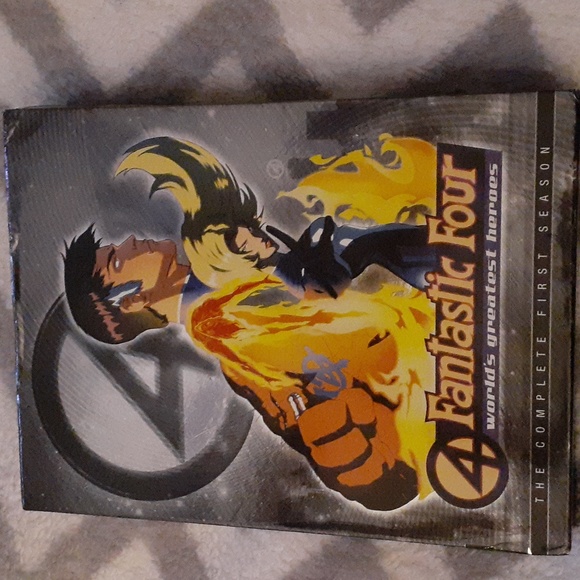 Media | The Fantastic 4 Animated Tv Series 1st Season 2062007 Dvd 4 ...
